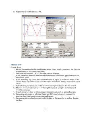 Lab 5 Report Precision Diodes And Applications PDF Consumer Electronics Technology Computing