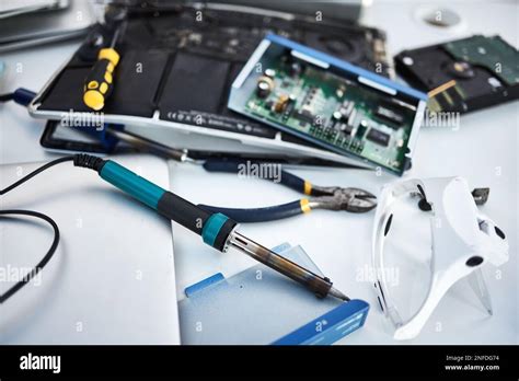 Tools Computer Hardware And Equipment In The Office For Tech Repairs Tools Computer Hardware And Equipment In The Office For Tech Repairs