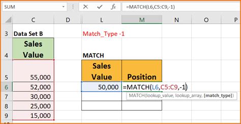 HOW THE MATCH FUNCTION WORKS Accounting On Excel