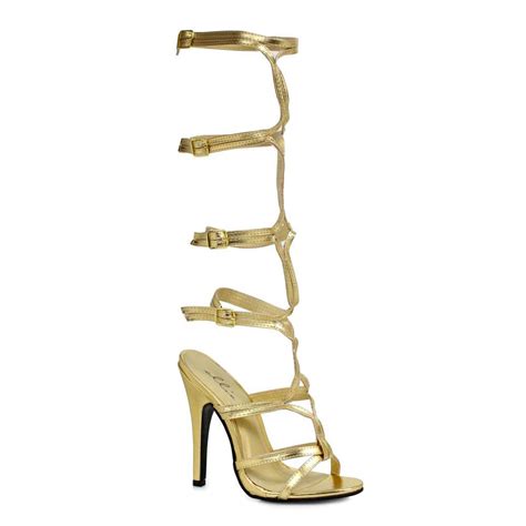 Ellie Shoes Sexy Pc Gold In Sexy Heels Platforms