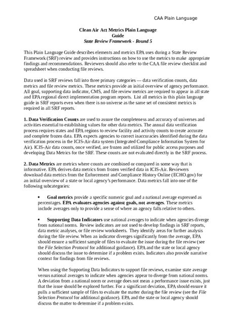 State Review Framework Srf Guidance Documents Doc Template Pdffiller