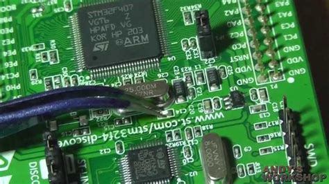 stm32 f4 discovery 25mhz oscillator replacement youtube