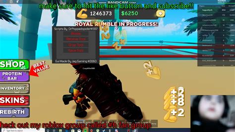 Playing Boxing Simulator 2 And Using A Lot Of Weights With Hack Like