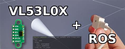 ros node for vl53l0x range sensor by robotics weekends robotics