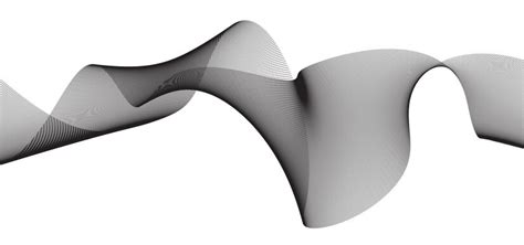 Premium Vector Abstract Background With Wave Lines Dynamic Abstract Line Art Illustration