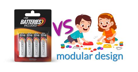 batteries included vs modular feature design showdown klotho