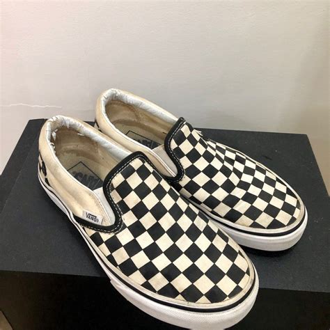 Vans Checkerboard Slip On On Carousell