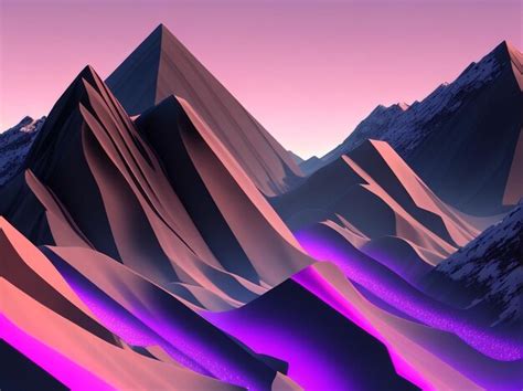 Premium Ai Image Abstract 3d Landscape Data Visualization Concept