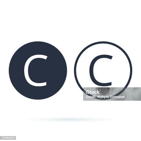 저작권 기호 아이콘 벡터 일러스트 레이 션입니다 저작권 기호는 투명 한 배경에 고립 디자인에 대 한 검정색 기호 Html에 대한 스톡 벡터 아트 및 기타 이미지 Istock