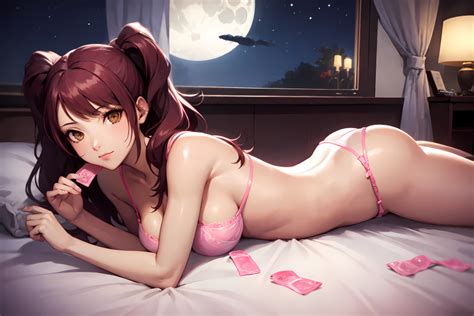 Rule 34 32 Aspect Ratio Ai Generated Bed Bra Breasts Condom Condom