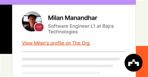 Milan Manandhar Software Engineer L1 At Bajra Technologies The Org