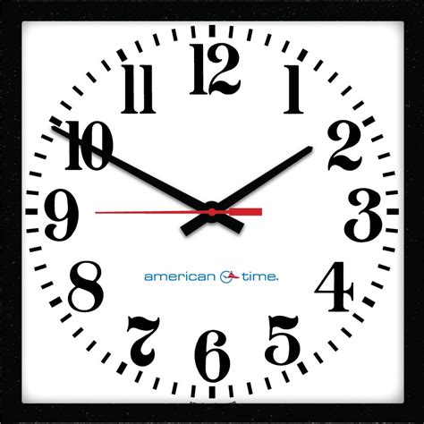 Allsync Plus Wired Analog Wall Clocks American Time