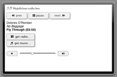 Mojolicious Radio Box