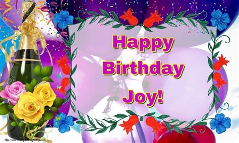 Joy Greetings Cards For Birthday
