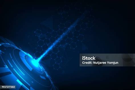 벡터 벡터 세트 빛나는 Hud 프레임 조명 효과입니다 Futuristec 디지털 기술 서클 공상 과학 요소 0명에 대한 스톡 벡터 아트 및 기타 이미지 Istock