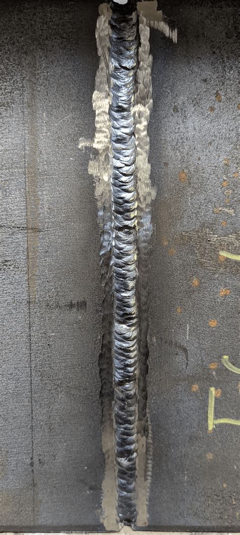 6 Month Apprentice Vertical Open Root Butt Joint Passed X Ray Any