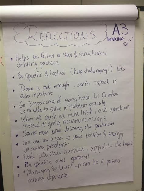 Using Lean Tool A3 Helps Us To Follow Slow And Structured Thinking Pattern… Lean Institute Africa