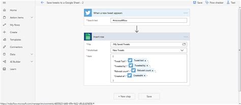 Microsoft Flow Creating A Flow From Template