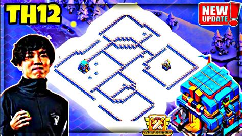 New War Base Th12 2024 Unbeatable Th12 War Hybrid Base Link Th12 Base Anti 3 Star Cwl Base
