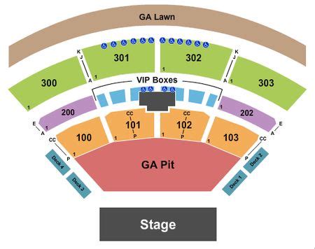 The Pavilion At Toyota Music Factory Tickets In Irving Texas Seating