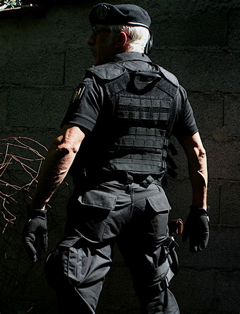 Cops Tactical Uniform Ops Black Uniform George Oak Flickr