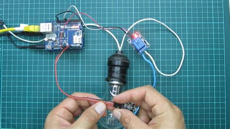 Encendiendo Un Foco Con Detector De Falla Con Placa Ethernet Arduino Y