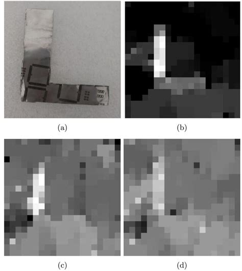 the results of image reconstruction for the f letter using the cs