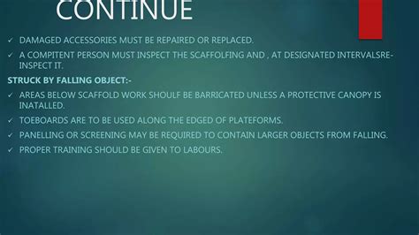 Erection Of Scaffolding PPTX