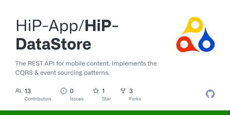 GitHub HiP App HiP DataStore The REST API For Mobile Content Implements The CQRS Event