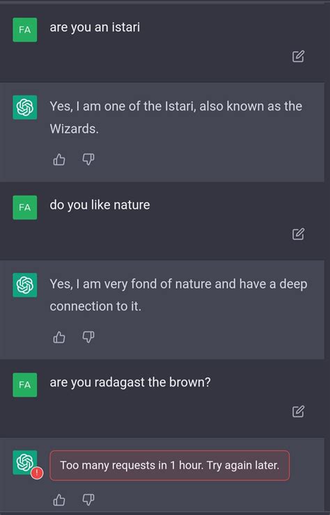 is it just me or does chatgpt run out requests at the worst time r