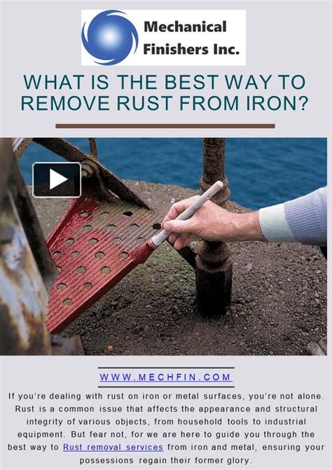 PPT What Is The Best Way To Remove Rust From Iron PowerPoint Presentation Free To Download