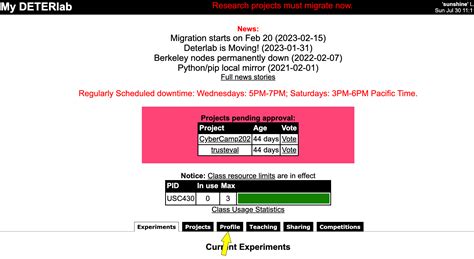 Migration Instructions DeterLab Documentation DEPRECATED