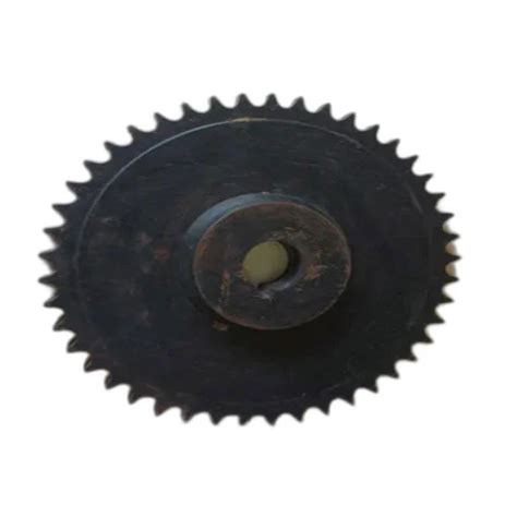 Sprocket Chain Wheel Steel 19 Teeth Durable Corrosion Resistant Powder Coated Finish At