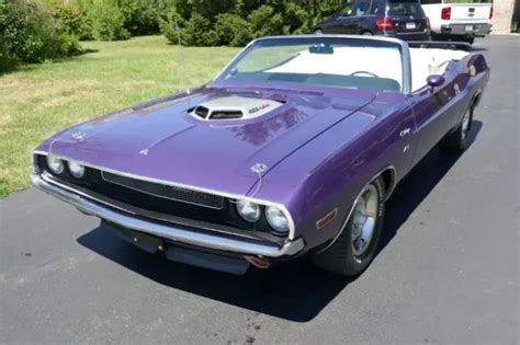 1970 Dodge Challenger Plum Crazy Purple With 0 Miles Available Now