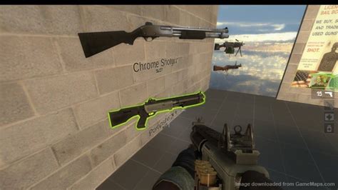 Legendary Shotgun Original Pump Shotgun Left 4 Dead 2 Gamemaps