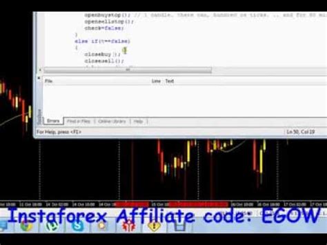Mql Programming Tutorial Expert Advisor Based On Time YouTube
