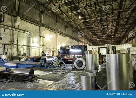 Elements Of The Pipeline Are At A Construction Site On The Background