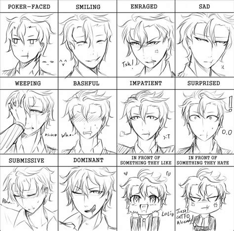 Anime Faces Expressions Anime Expressions Face Expressions