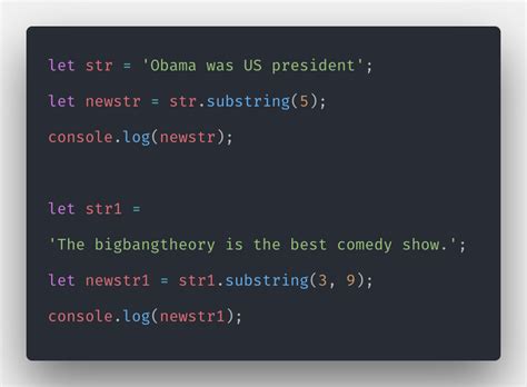 What Is Substr In Javascript The Substr Method Extracts Parts Of A