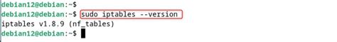 How To Install And Configure Iptables On Debian 12