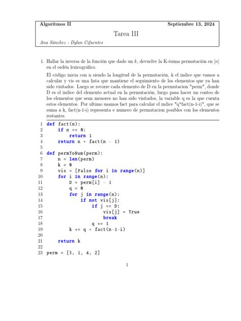 Tarea Algoritmos 2 1 Pdf