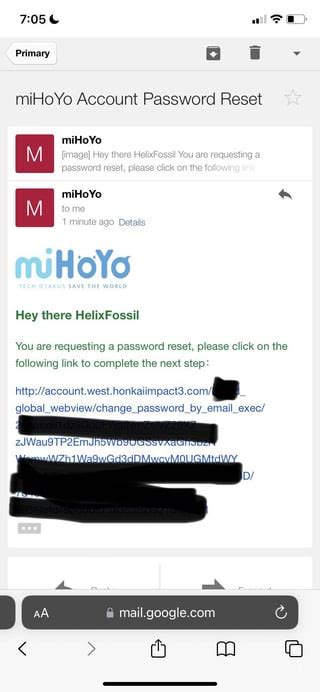 old account retrieval fail r honkaiimpact3