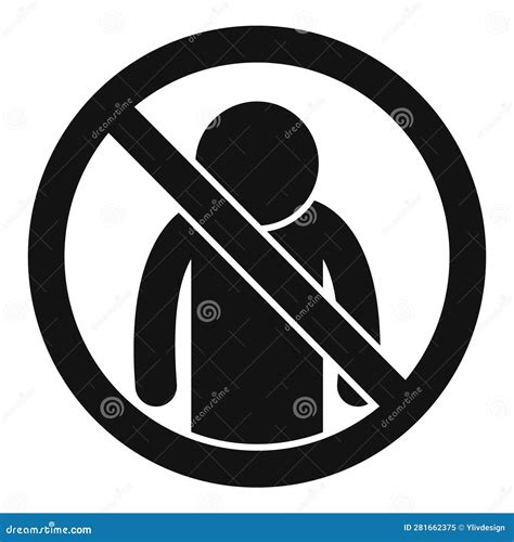 data person icon simple vector user privacy stock illustration