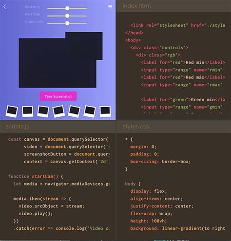 Web Development Projects Html Css Javascript Vanillajs Jquery Angular Ember