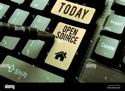 Text Showing Inspiration Open Source Conceptual Photo Denoting Software Which Original Source