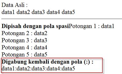 Memahami Fungsi Explode Dan Implode PHP
