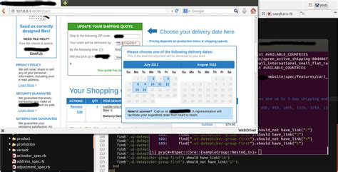 Ruby On Rails 3 Capybara And Jquery Datepicker Capybara Thinks