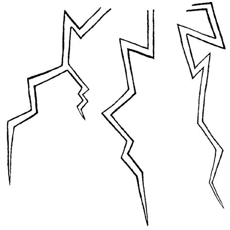 How To Draw Lighting Bolt