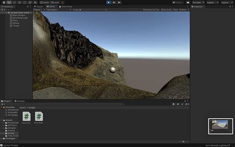 week 2 new terrain our first scripts