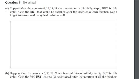 solved a suppose that the numbers 6 10 19 21 are inserted